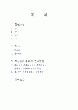 모성 실습 PPROM 만삭전 조기양수파수 케이스 사례 연구 보고서-1페이지