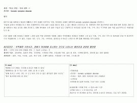 정신간호학 간호과정 신체화장애(불면증) 간호진단-1페이지