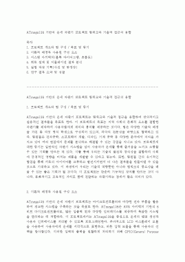 ATmega128 기반의 운세 자판기 프로젝트 팀워크와 기술적 접근의 융합-1페이지