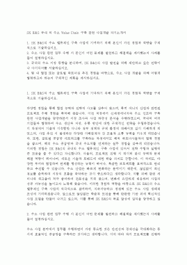 SK E&S 국내 외 수소 Value Chain 구축 관련 사업개발 자기소개서-1페이지