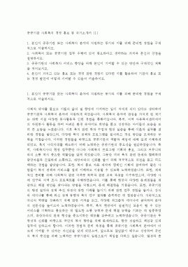 공공기관 사회복지 경영 홍보 등 자기소개서 (1)-1페이지