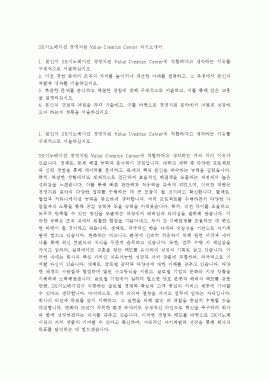 SK이노베이션 경영지원 Value Creation Center 자기소개서-1페이지