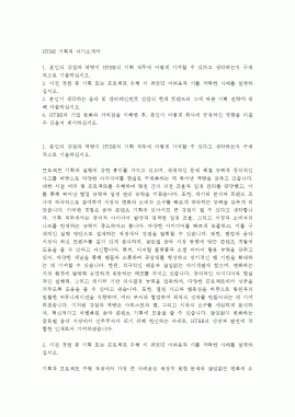 HYBE 기획직 자기소개서-1페이지