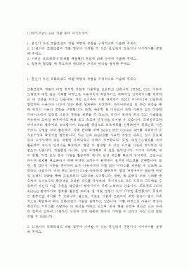 11번가_Front-end 개발 분야 자기소개서-1페이지