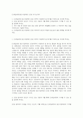 CJ제일제당(BIO사업부문) SCM 자기소개서-1페이지
