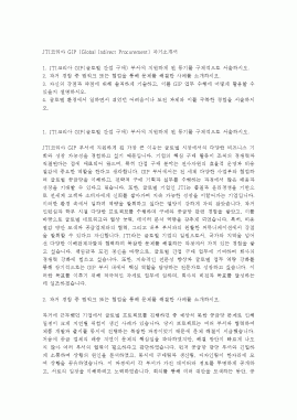 JTI코리아 GIP (Global Indirect Procurement) 자기소개서-1페이지