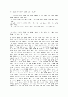 NH농협은행 IT 빅데이터 플랫폼 운영 자기소개서-1페이지