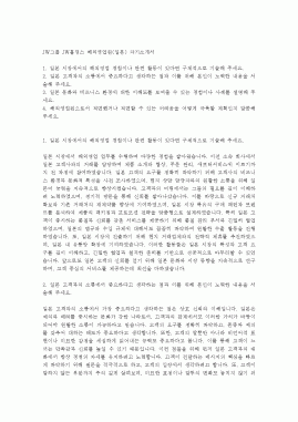 JW그룹 JW홀딩스 해외영업원(일본) 자기소개서-1페이지