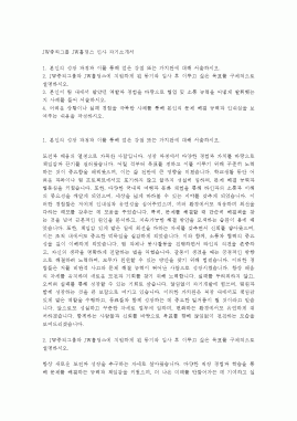 JW중외그룹 JW홀딩스 인사 자기소개서-1페이지