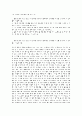 JYP Three Sixty 사업개발 자기소개서-1페이지