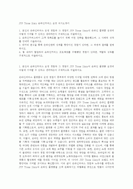 JYP Three Sixty 온라인커머스 운영 자기소개서-1페이지