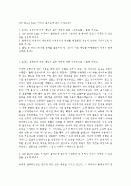 JYP Three Sixty 커머스 물류운영 관리 자기소개서-1페이지