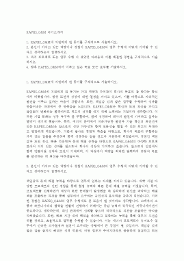 KAPES_O&M 자기소개서-1페이지