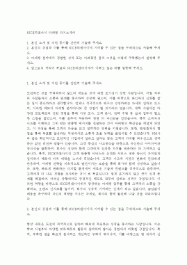 NICE피앤아이 마케팅 자기소개서-1페이지