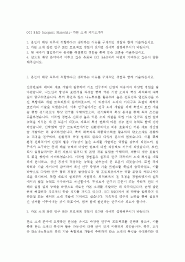 OCI R&D Inorganic Materials-카본 소재 자기소개서-1페이지