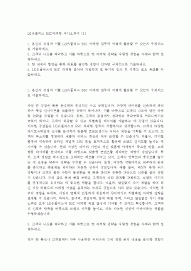 LG유플러스 B2C마케팅 자기소개서 (1)-1페이지