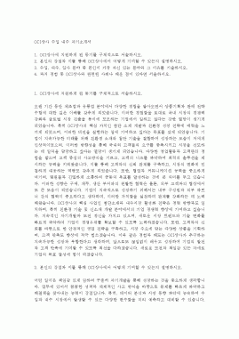OCI상사 수입 내수 자기소개서-1페이지