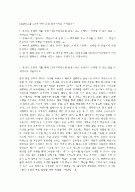 OK금융그룹 OK데이터시스템 금융서비스 자기소개서-1페이지