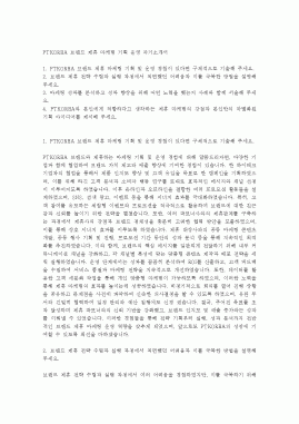 PTKOREA 브랜드 제휴 마케팅 기획 운영 자기소개서-1페이지