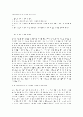 교촌 에프앤비 MC사업부 자기소개서-1페이지