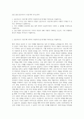 SGC그룹 SGC에너지 사업기획 자기소개서-1페이지