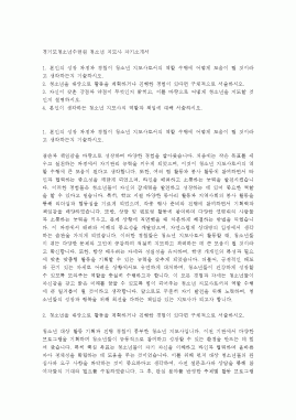 경기도청소년수련원 청소년 지도사 자기소개서-1페이지