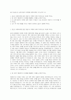 AK PLAZA E-쇼핑사업부 마케팅팀 제휴마케팅 자기소개서 (4)-1페이지