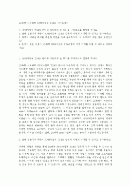 LG화학 석유화학 HPM사업부 TS&D 자기소개서-1페이지