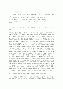 AKIS_Web 운영_개발 자기소개서 (2)-1페이지