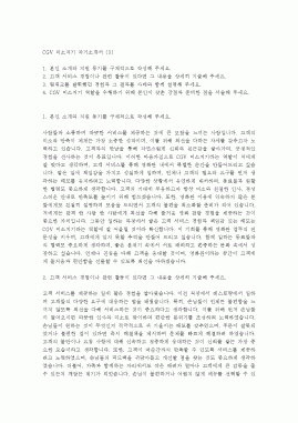 CGV 미소지기 자기소개서 (3)-1페이지