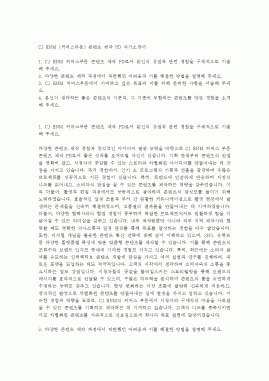 CJ ENM (커머스부문) 콘텐츠 제작 PD 자기소개서-1페이지
