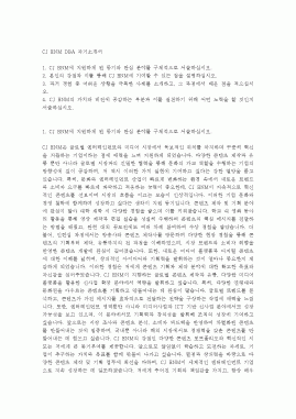 CJ ENM DBA 자기소개서-1페이지