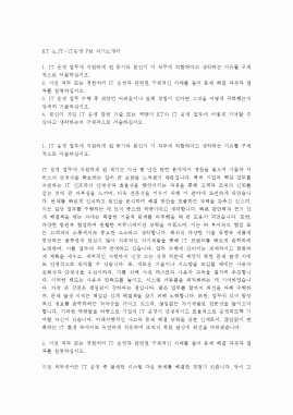 KT is_IT-IT운영 PM 자기소개서-1페이지