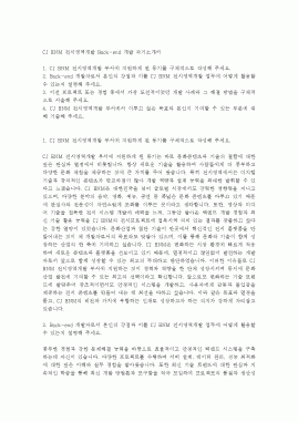 CJ ENM 전시영역개발 Back-end 개발 자기소개서-1페이지