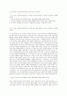 LS ITC 보안-그룹 문서보안(AIP)시스템 운영 자기소개서-1페이지