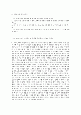 CJ ENM_DW 자기소개서-1페이지