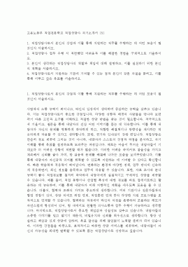 고용노동부 직업전문학교 직업상담사 자기소개서 (5)-1페이지