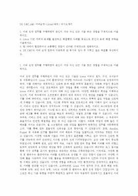 SK C&C_x86 서버운영-Linux(대리) 자기소개서-1페이지