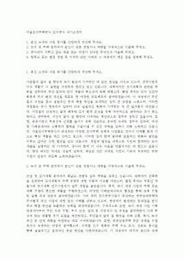 서울도시주택공사 도시공사 자기소개서-1페이지