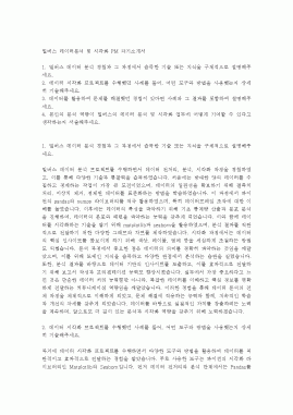 밀버스 데이터분석 및 시각화 PM 자기소개서-1페이지