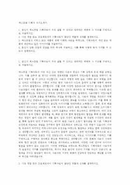 렉스트림 기획자 자기소개서-1페이지
