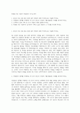 바른손 VR 사업부 영업관리 자기소개서-1페이지
