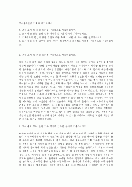 도서출판길벗 기획자 자기소개서-1페이지