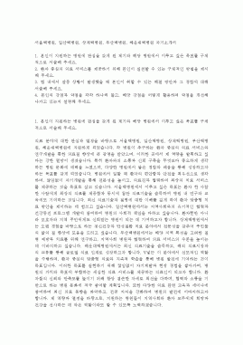 서울백병원, 일산백병원, 상계백병원, 부산백병원, 해운대백병원 자기소개서-1페이지