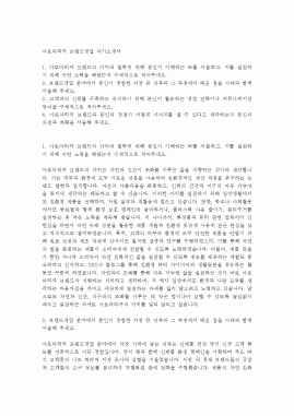 아로마티카 브랜드영업 자기소개서-1페이지