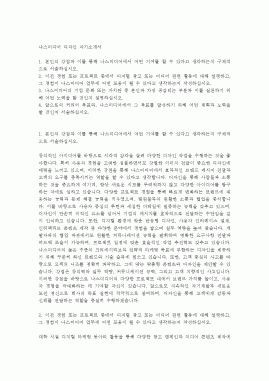 나스미디어 디자인 자기소개서-1페이지