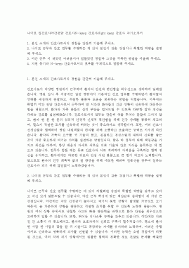 나이트 킵간호사야간전담 간호사N-keep 간호사Night keep 간호사 자기소개서-1페이지