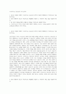 아성다이소 CAO운영 자기소개서-1페이지