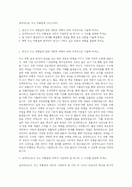 남양넥스모 수소 부품설계 자기소개서-1페이지