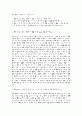 남해화학 사무직(전산) 자기소개서-1페이지